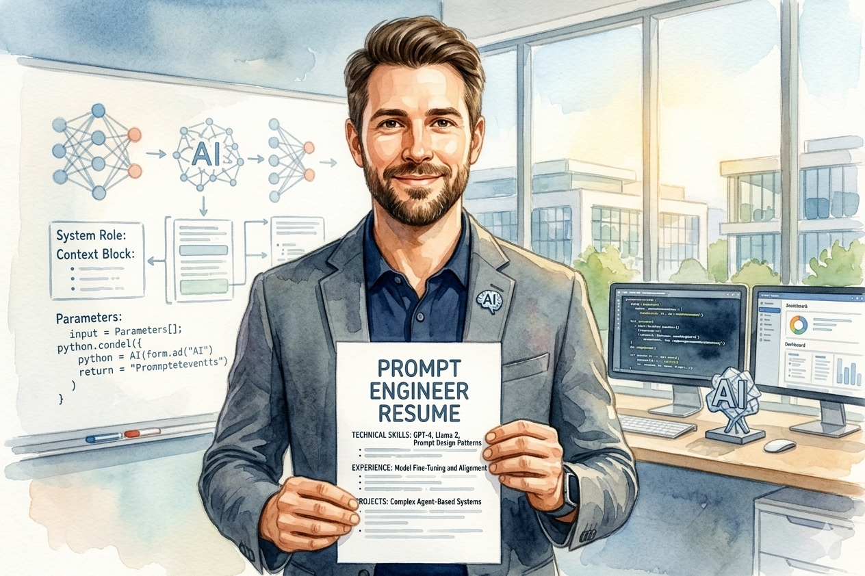 Step-by-Step Guide on How to Write a Prompt Engineer Resume